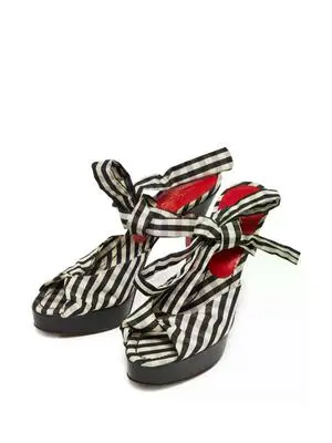 Dolce & Gabbana Gingham Patterned Sandals