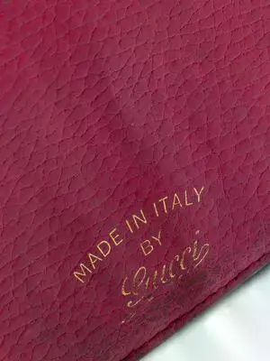 Gucci Swing Leather Wallet - Pink