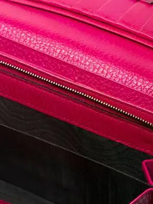 Gucci Swing Leather Wallet - Pink