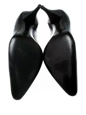 Gucci 75mm Leather Pointed-toe Pumps