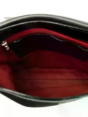 Burberry Mega Check Wool Shoulder Bag