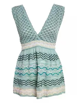 Missoni Embroidered Sleeveless Blouse