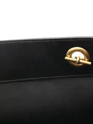 Balenciaga 2010s Leather Shoulder Bag With Chain Strap