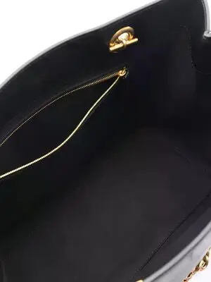 Balenciaga 2010s Leather Shoulder Bag With Chain Strap