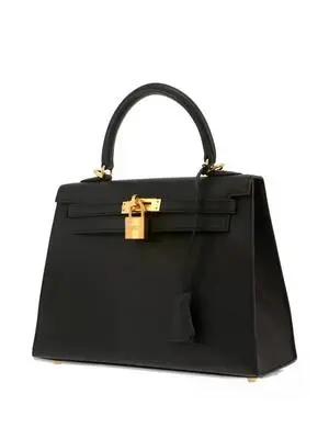 Hermès Kelly 25 Handbag - Black