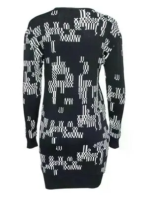 Josh Goot Patterned Sweater Dress