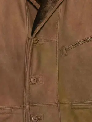 A.N.G.E.L.O. VINTAGE CULT 1980s Shearling-collar Coat