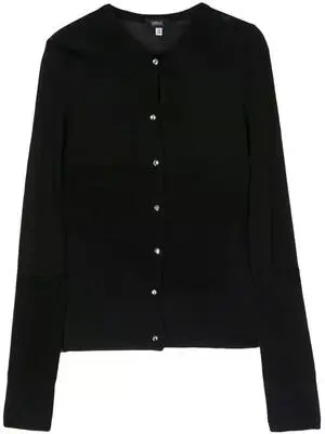 Versace 2000s Knitted Wool Cardigan