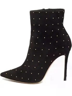 Gianvito Rossi Gold Tone Booties For Women