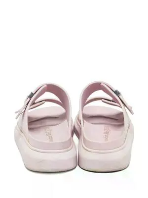 Alexander McQueen Hybrid Platform Slides - Pink