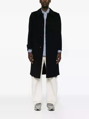 A.N.G.E.L.O. VINTAGE CULT 1970s Double-breasted Virgin Wool Coat