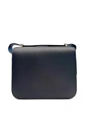 Hermès Special Order Constance 18 Verso Cross Body Bag - Black