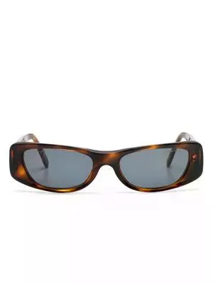 FERRAGAMO Tortoiseshell-effect Sunglasses - Brown