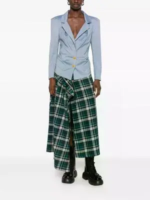 VIVIENNE WESTWOOD 1990s Single-breasted Blazer - Blue