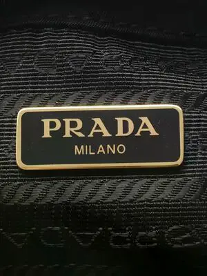 Prada 20s Drawstring Bucket Bag - Black