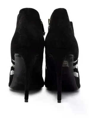 NICHOLAS KIRKWOOD Suede Chevron Booties
