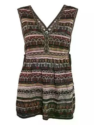 Missoni 2024 Lurex Top - Brown