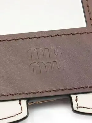 Miu Miu Leather Keyring