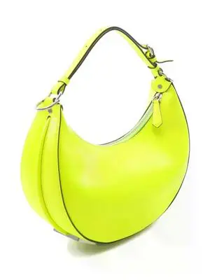 Fendi 2010s Crescent Leather Handbag