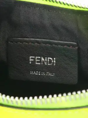 Fendi 2010s Crescent Leather Handbag