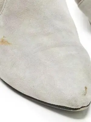 STUART WEITZMAN 80mm Suede Pointed-toe Boots - Grey