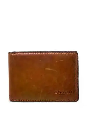 COACH VINTAGE Pre-owned Leather Wallet - Brown
