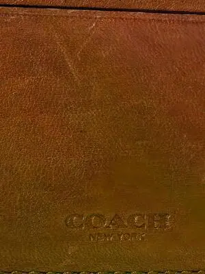 COACH VINTAGE Pre-owned Leather Wallet