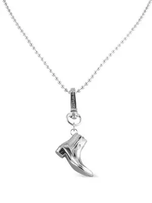 Calvin Klein Statement Pendant Necklace - Silver