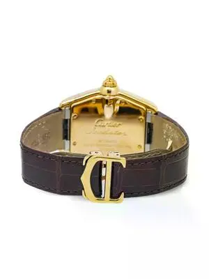 Cartier Roadster 18kt Yellow Gold Diamond Chronograph Watch