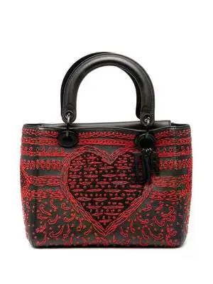 Dior 2018 Medium Lady Satchel - Black