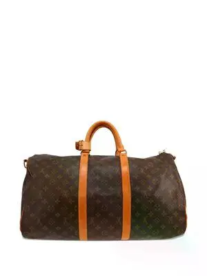 LOUIS VUITTON Keepall 50 Monogram Canvas Holdall - Brown