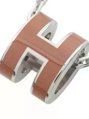 Hermès 2010s Mini Pop H Necklace