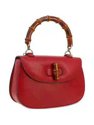 Gucci Bamboo Tote - Red