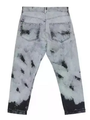 Dior Concealed-fastening Jeans