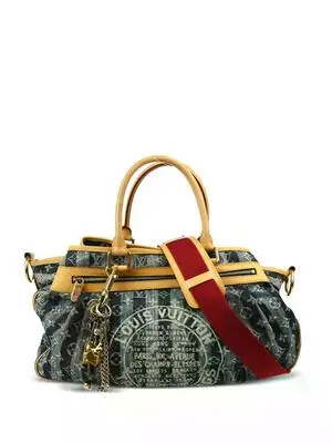 LOUIS VUITTON 2006 Cabas Raye Gm Tote Bag