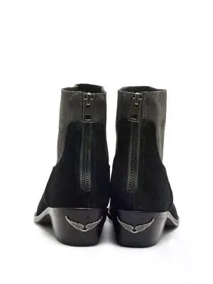 Zadig&Voltaire 45mm Panelled Boots