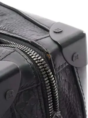 LOUIS VUITTON 2019 Soft Trunk Monogram Shoulder Bag - Black