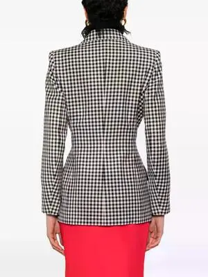 Givenchy 1990s Check-pattern Blazer