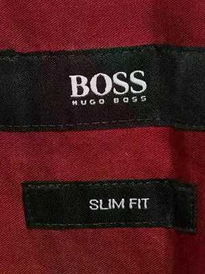 BOSS Pre-owned Plaid Cotton Shirt