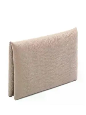 Hermès 2023 Calvi Leather Coin Purse