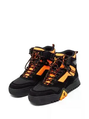 LOUIS VUITTON Logo-patch Boots