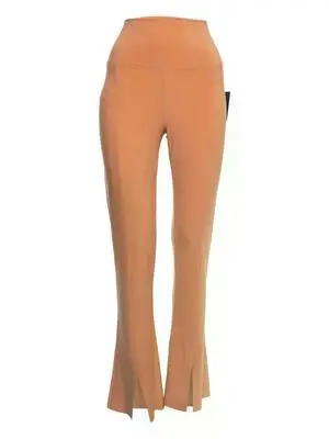 Norma Kamali High-waisted Flare Leg Trousers