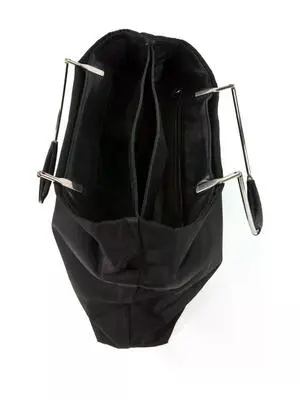 Prada 2010s Triangle-logo Tote Bag
