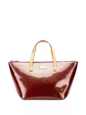 LOUIS VUITTON Monogram Vernis Bellevue Pm Tote Bag - Red
