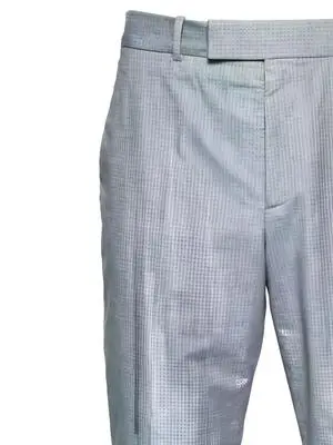 Alexander McQueen Checked-pattern Trousers
