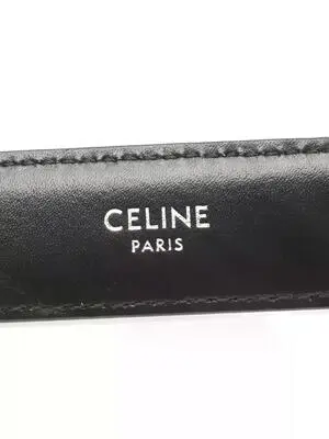 Celine 2000s Triomphe Buckle Belt