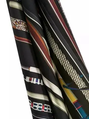 Hermès Les Cannes Silk Scarf