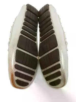 LOUIS VUITTON Metallic Loafers