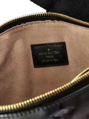 LOUIS VUITTON Coussin Pm Crossbody Bag Monogram Embossed Lambskin - Black