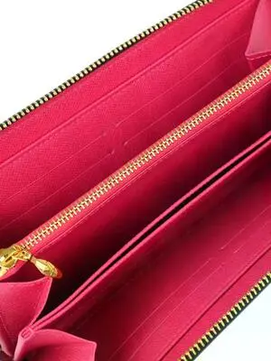 LOUIS VUITTON X Takashi Murakami 2016 Monogram Zip-around Wallet - Black